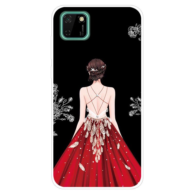 Cheap For Huawei Y5P HuaweiY5P Case Soft Silicone Back Cover Cartoon ...