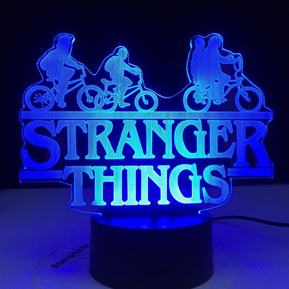 Buy Stranger Things American Web TV Series Led Night Light 7 Colors ...