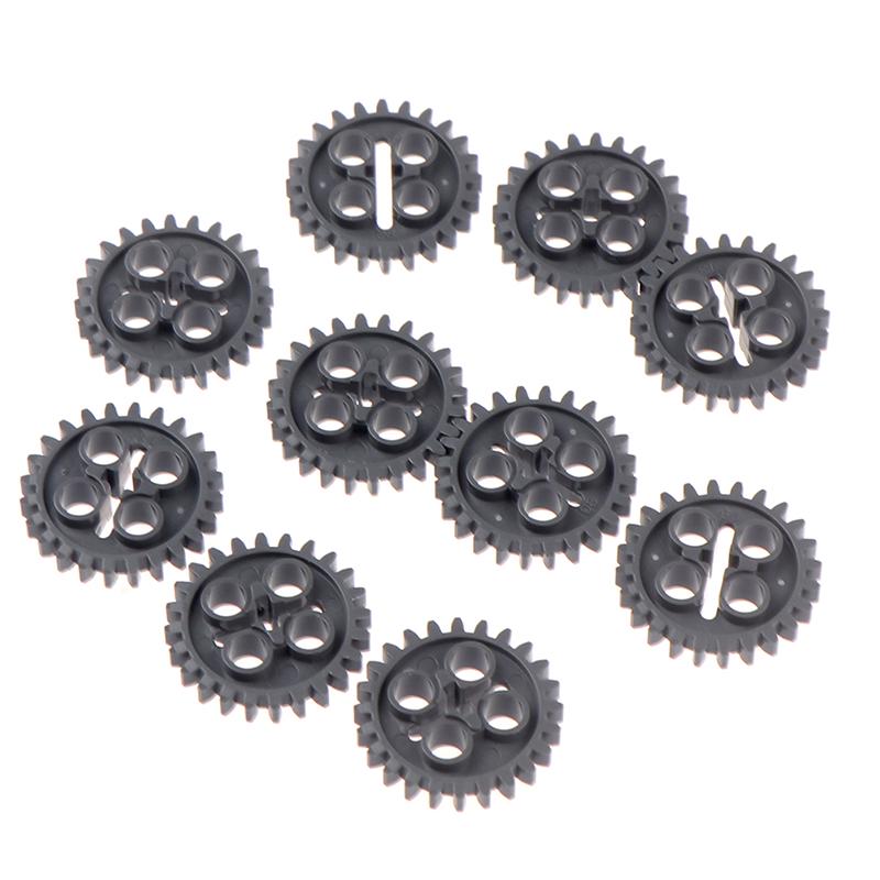 Buy 10Pc Self-Locking Bricks Free Creation Of Toy Technic Gear Wheel ...