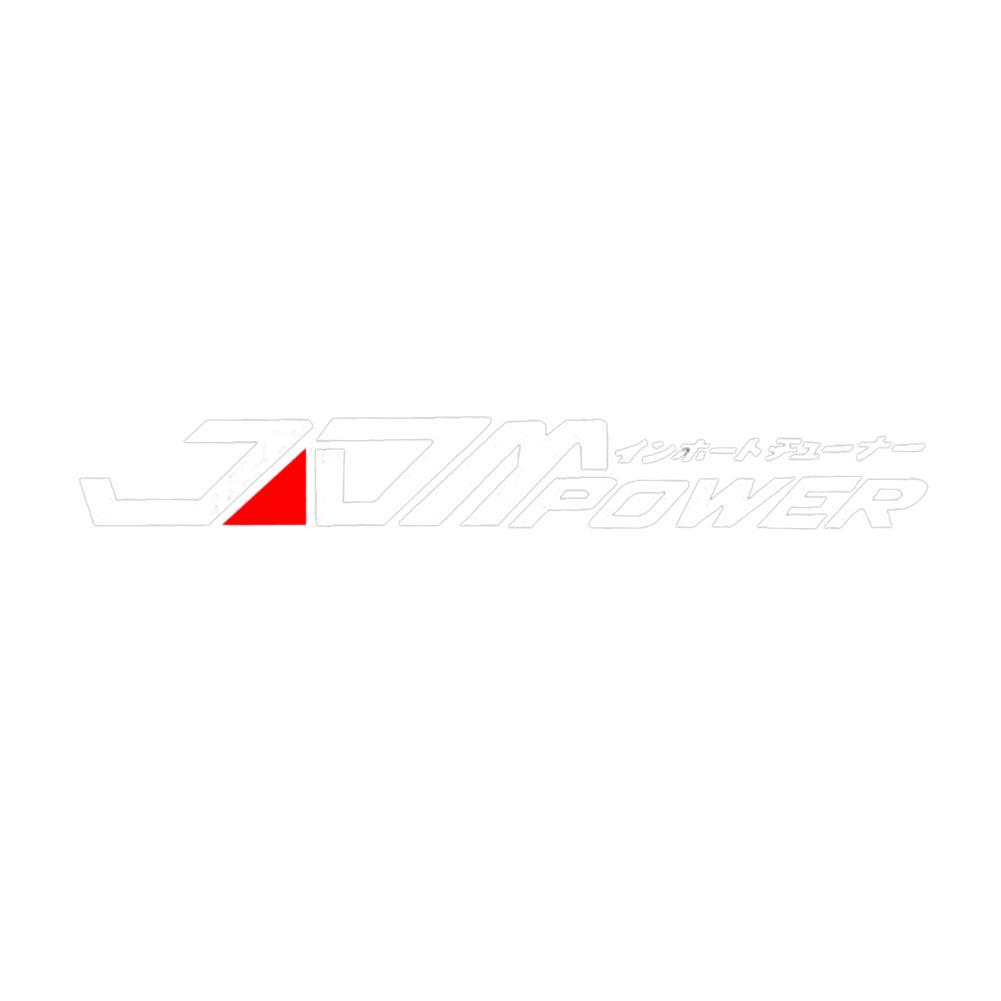 JDM Power Car Stickers Reflective Auto Bumper Styling Decals Decoration ...