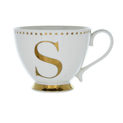 Buy Footed Initial Mug - S at affordable prices — free shipping, real ...