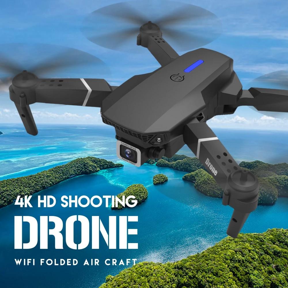 Cheap Drone E88/K3pro RC Quadcopter Foldable Portable WiFi FPV Drones ...