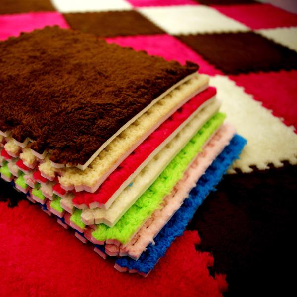 Buy Square EVA Foam Mat Splicing Floor Mat Child's Crawl Mat Carpet ...