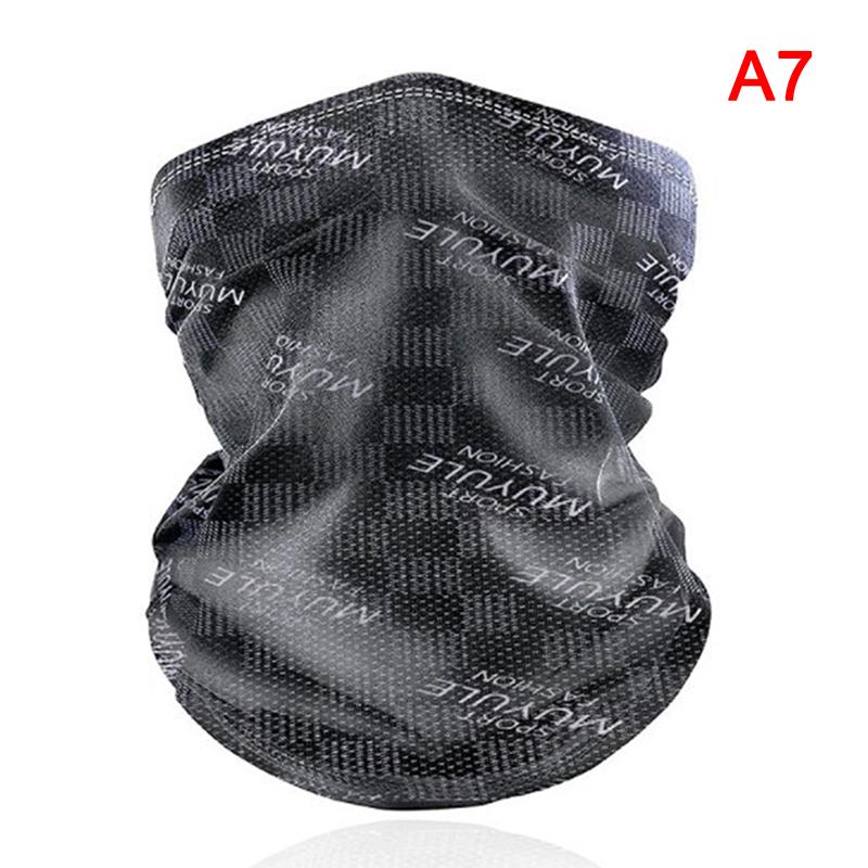 Buy Anti Dust Uv Seamed Ice Silk Camouflage Buff Bandana Head Scarf ...