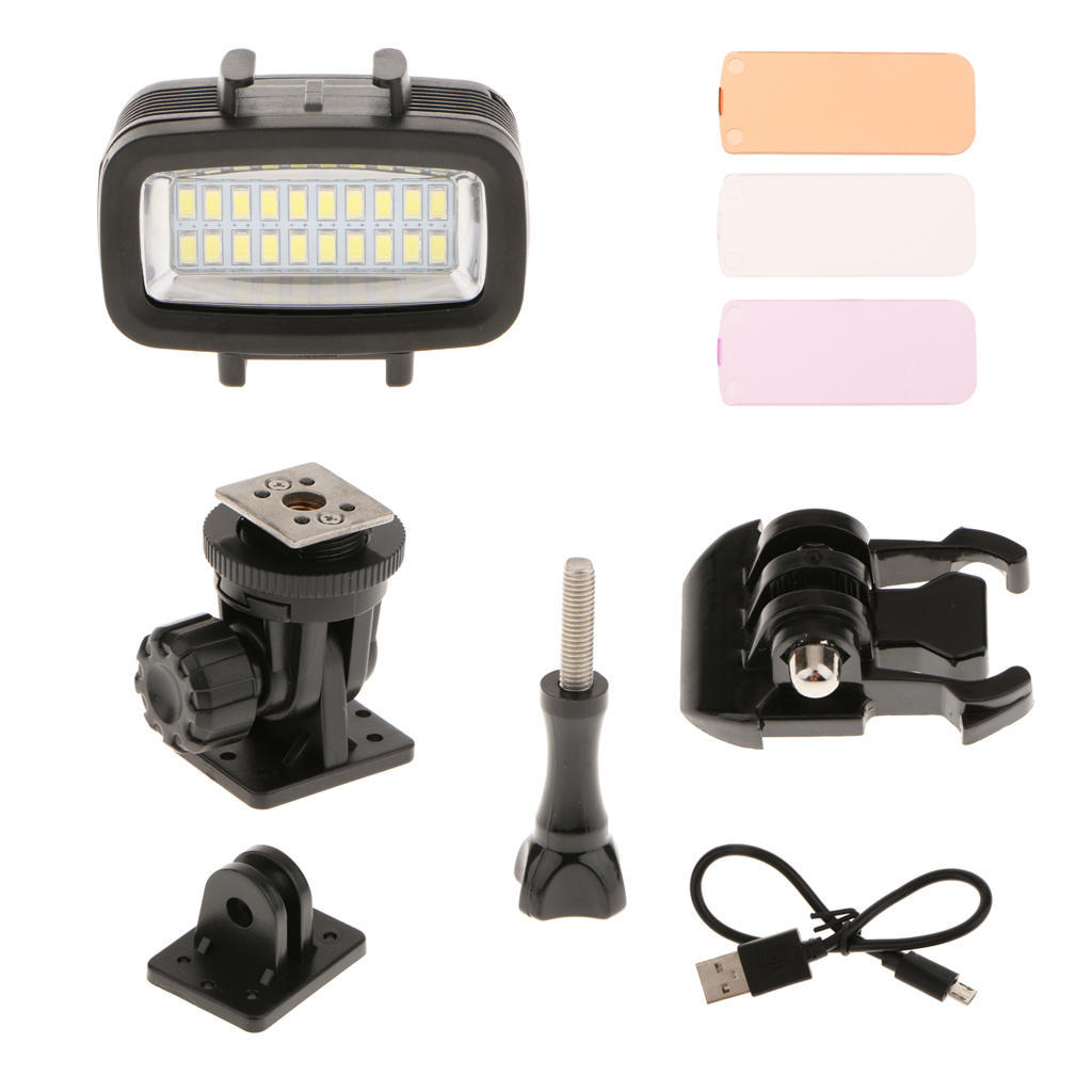 Buy Waterproof Diving Light Video Lights Universal Fill LED for Gopro ...