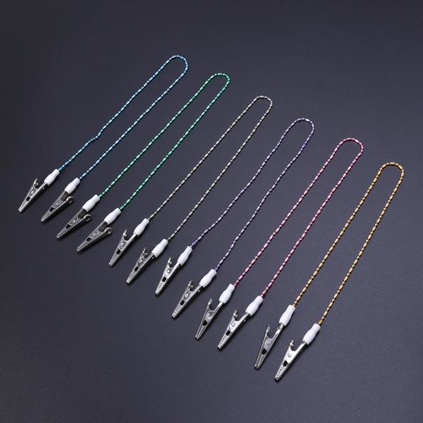 Buy 10pcs Dental Chain Clips Useful Dental Chain Clips Metal Chain ...