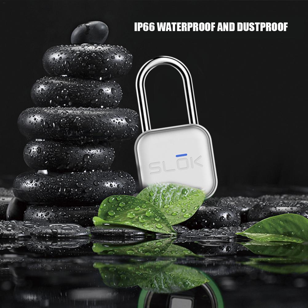 Buy Bluetooth Smart Lock Keyless Remote Locker Metal Design Wireless ...