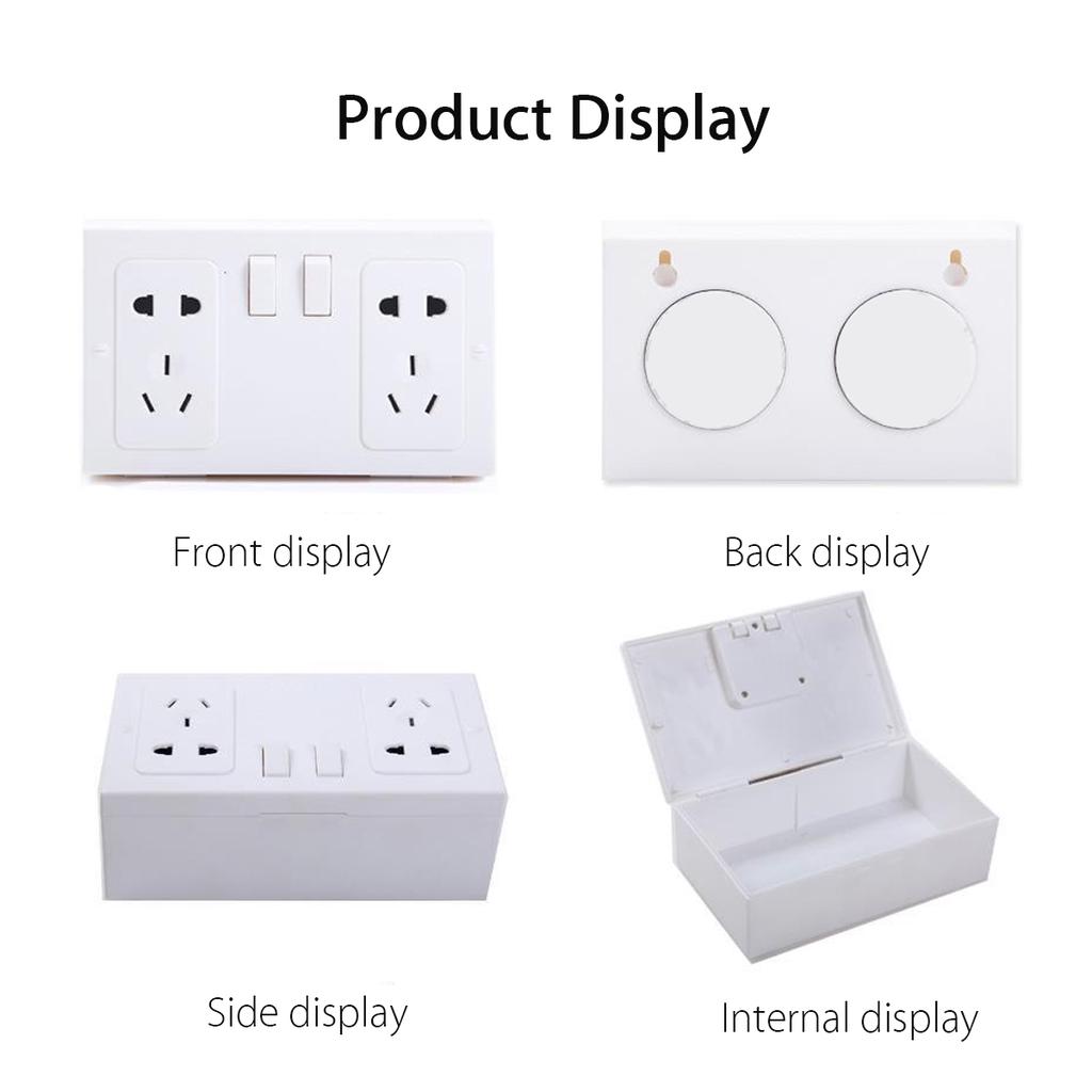 Buy Hidden Home Wall Socket Safe Box Security Secret Valuable Money ...
