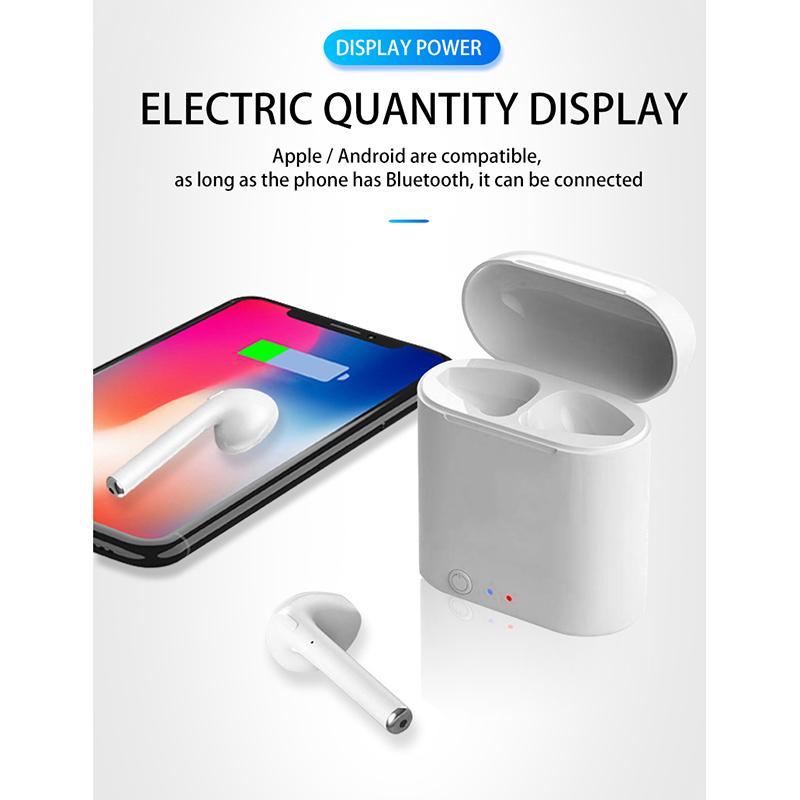 I7s Tws Wireless Bluetooth Headset Mini Stereo Bass Earphones Earbuds ...