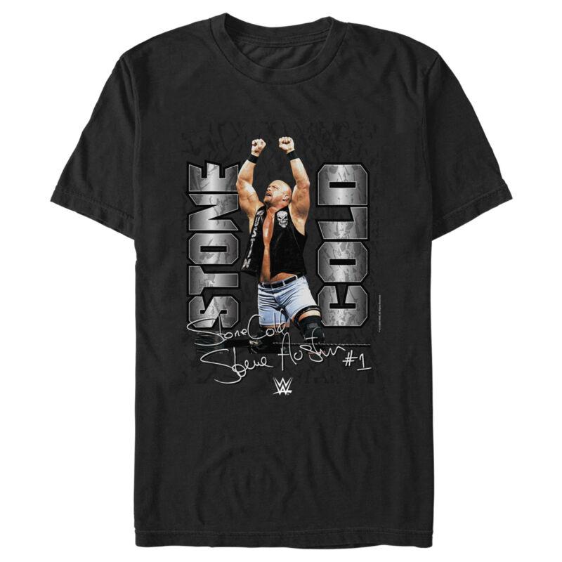 Mens WWE Stone Cold Steve Austin Signature Photo uygun fiyatlı satın ...