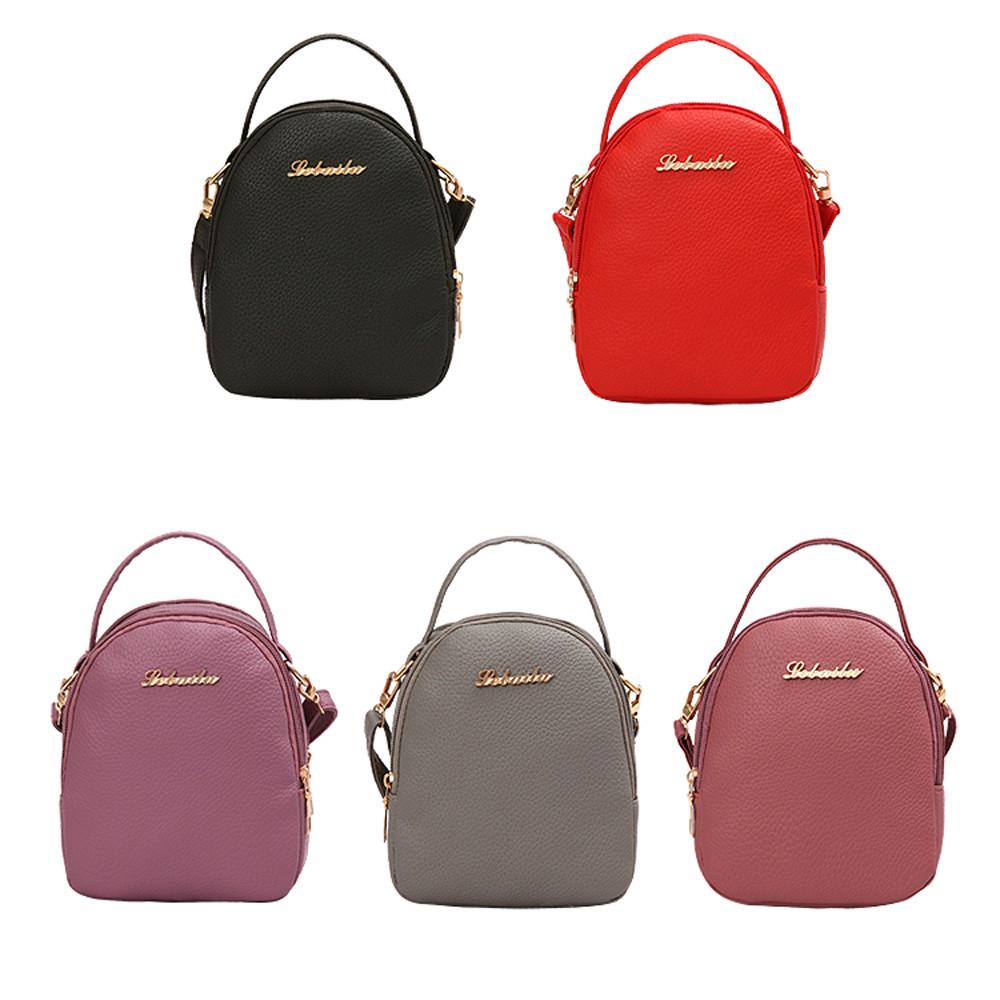 Buy Women Casual Small Style Rucksacks Shopping Bag Soft Shoulder Bags ...