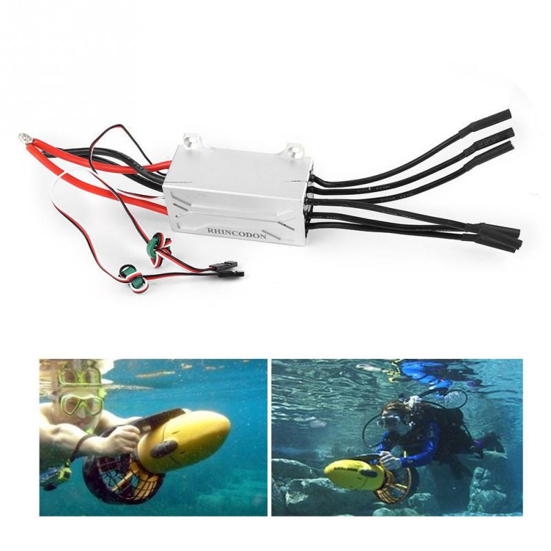 Buy IP-X8 Waterproof Underwater Brushless ESC One for Two Electric ...