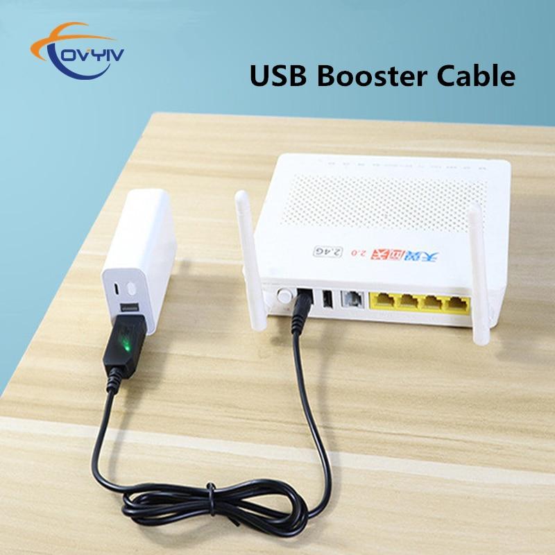 Buy COVYIV USB DC 5V to 12V 9V Power Cable For Router WIFI Adapter Wire ...