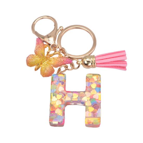Stylish Key Chain 26 Letters Multifunctional Accessory Cute Multi ...