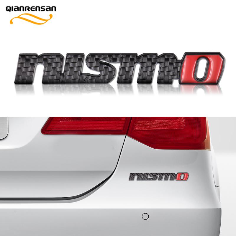 Buy 1 PCS 3D Metal Nismo Logo Car Sticker Nissan Metal Pure Drive Nismo ...