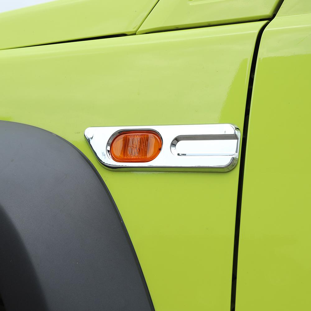 Cheap Metal Side Fender Turn Signal Light Cover Trim Anti-collision ...