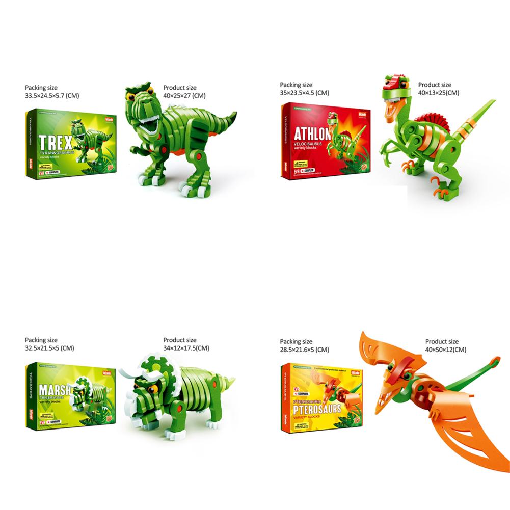 Buy New Kids Puzzle Spell Plug Animal Toy Children Simulation Dinosaur ...
