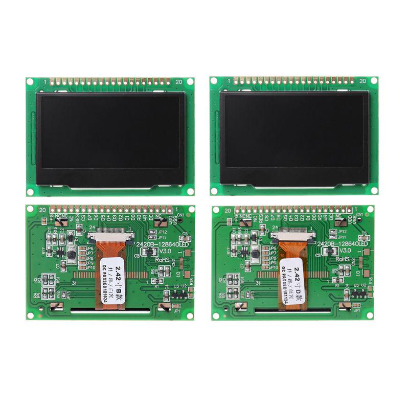 Buy 2.42 Inch OLED LCD Screen Module OLED Display 12864 Dot SPI I2C ...