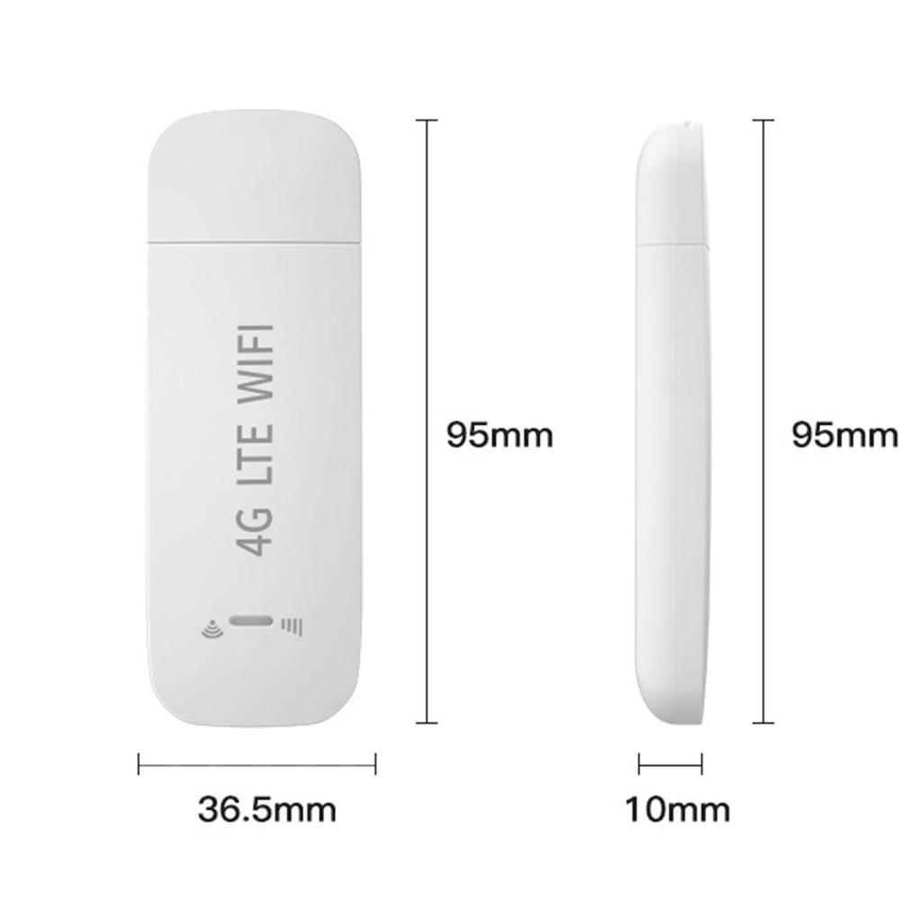 Buy 4G WiFi Router Adapter Built in Antenna Plug Play for Viste Desktop ...