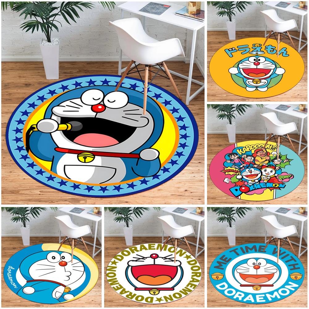 💰Cumpără Japoneză Anime Doraemon 3D Print Living Room Round Carpet ...