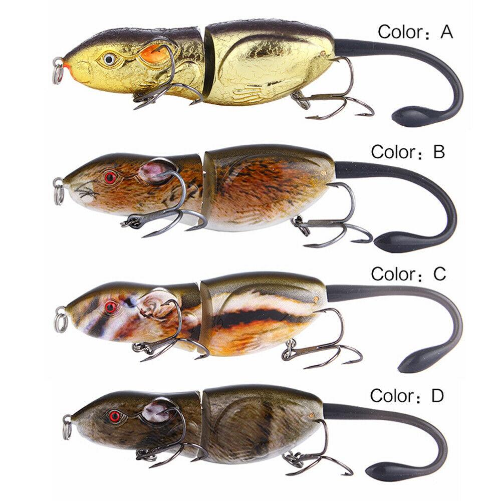 Cheap 1Pc 9cm/21g Fishing Lure Rat Swimbait Hard Mouse Artificial Bait ...