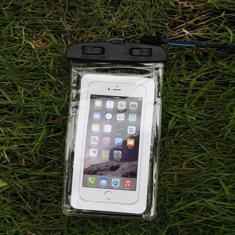Buy Universal swim waterproof phone pouch cover fluorescent Mobile ...