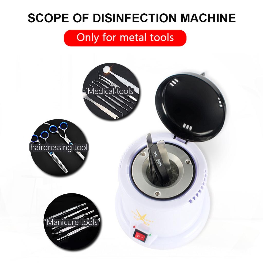 Buy Nail Tool Sterilizer High Temperature Disinfect Machine Cleaner ...