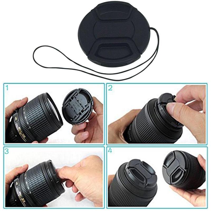 Buy 62mm 67mm Lens Cap Cover for Canon Nikon Sony Pentax Sigma Tamron ...