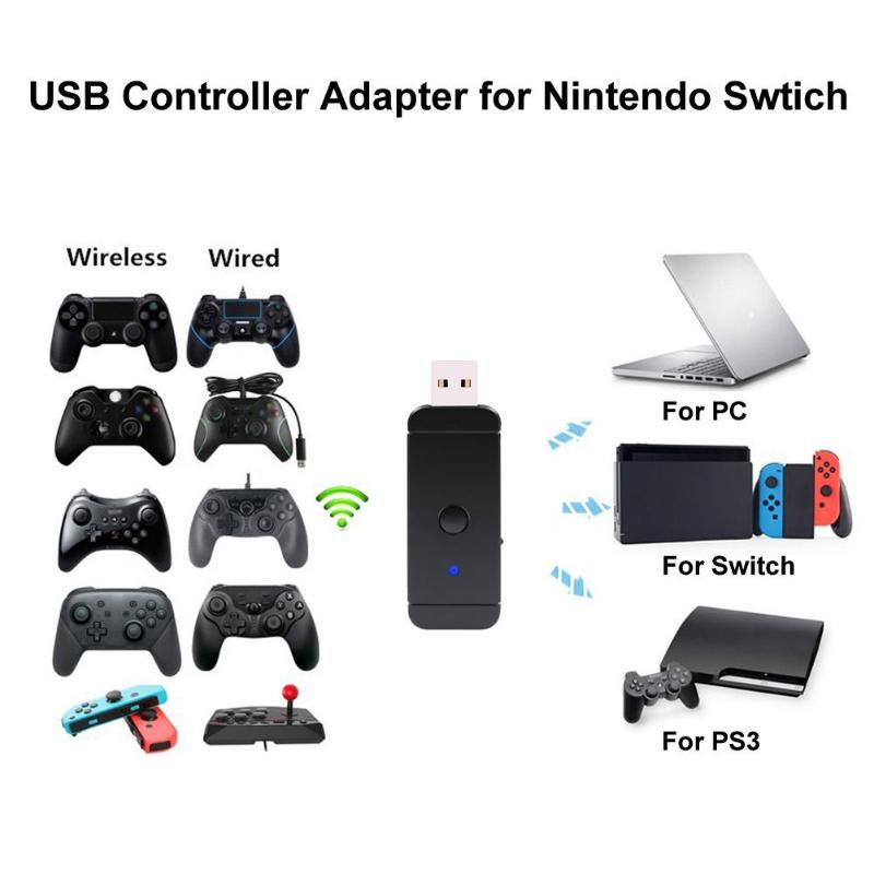 Buy USB Converter Bluetooth Gamepad Controller Adapter for Nintend ...