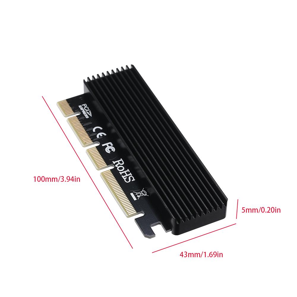PCIE NVME m.2 SSD to PCIE 4X 8X 16X Expansion Card Adapter Card Support ...