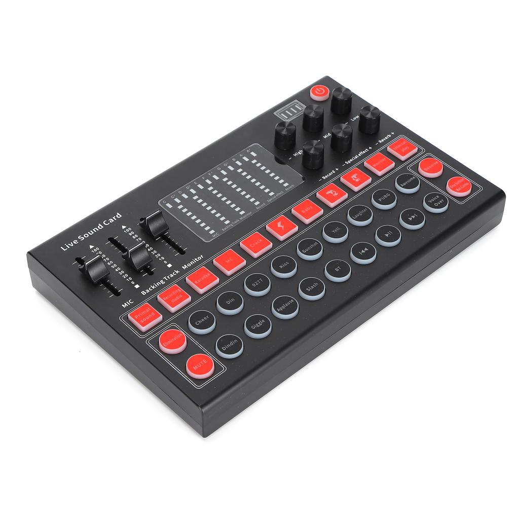 Buy M9 Sound Card Set Stable Signal Live Sound Card Equipment Kit ...