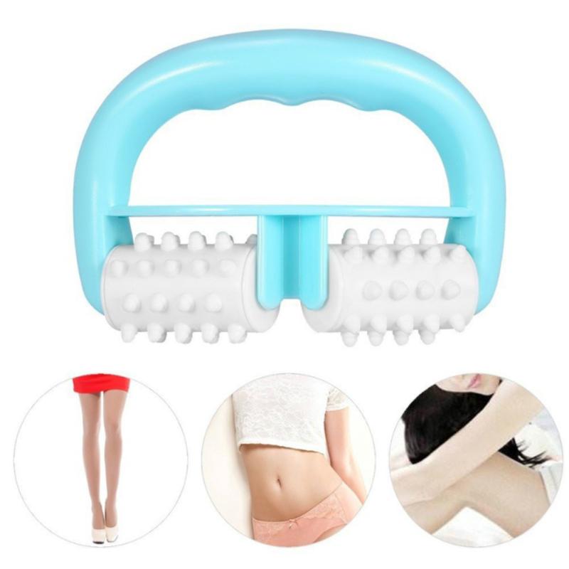 Handheld Roller Massager Mini Wheel Ball Slimming Body Leg Foot Hand ...