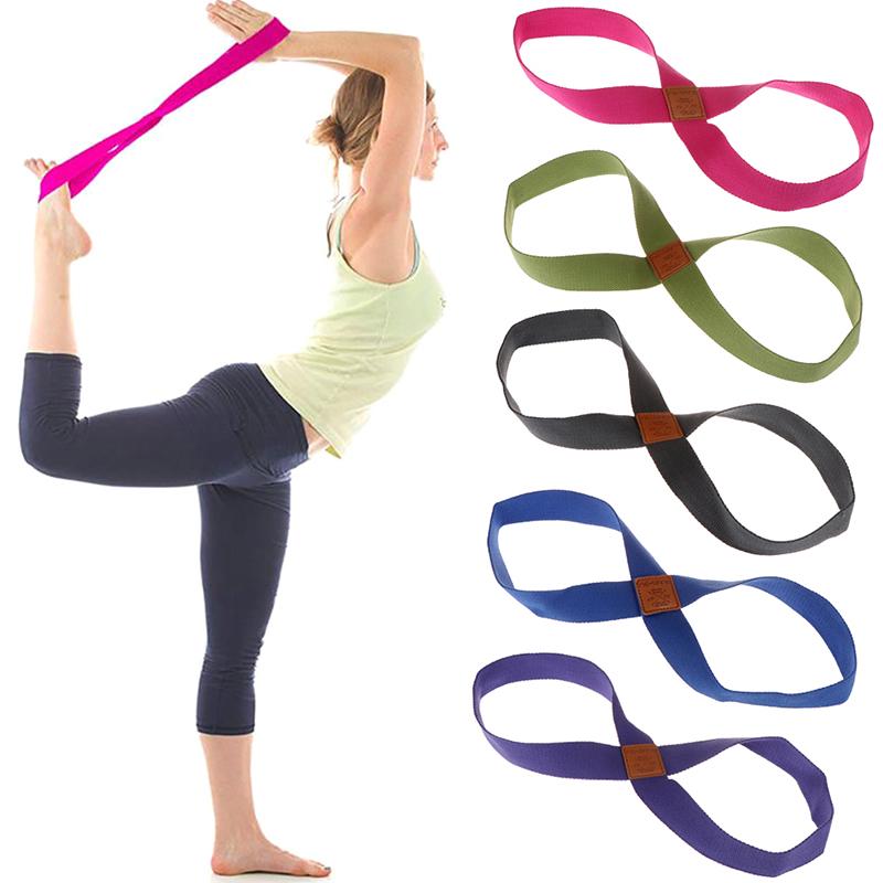 Buy Gym Rope Fitness Waist Leg Yoga Strap Belt Exercise Bands With ...