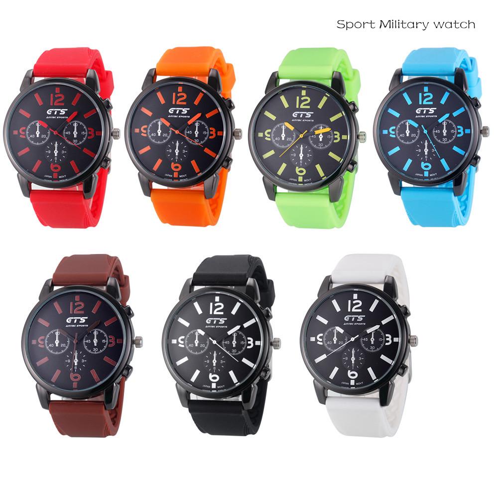 Buy Multicolor Men's Luxury Stainless Steel Analog Quartz Sport Wrist ...