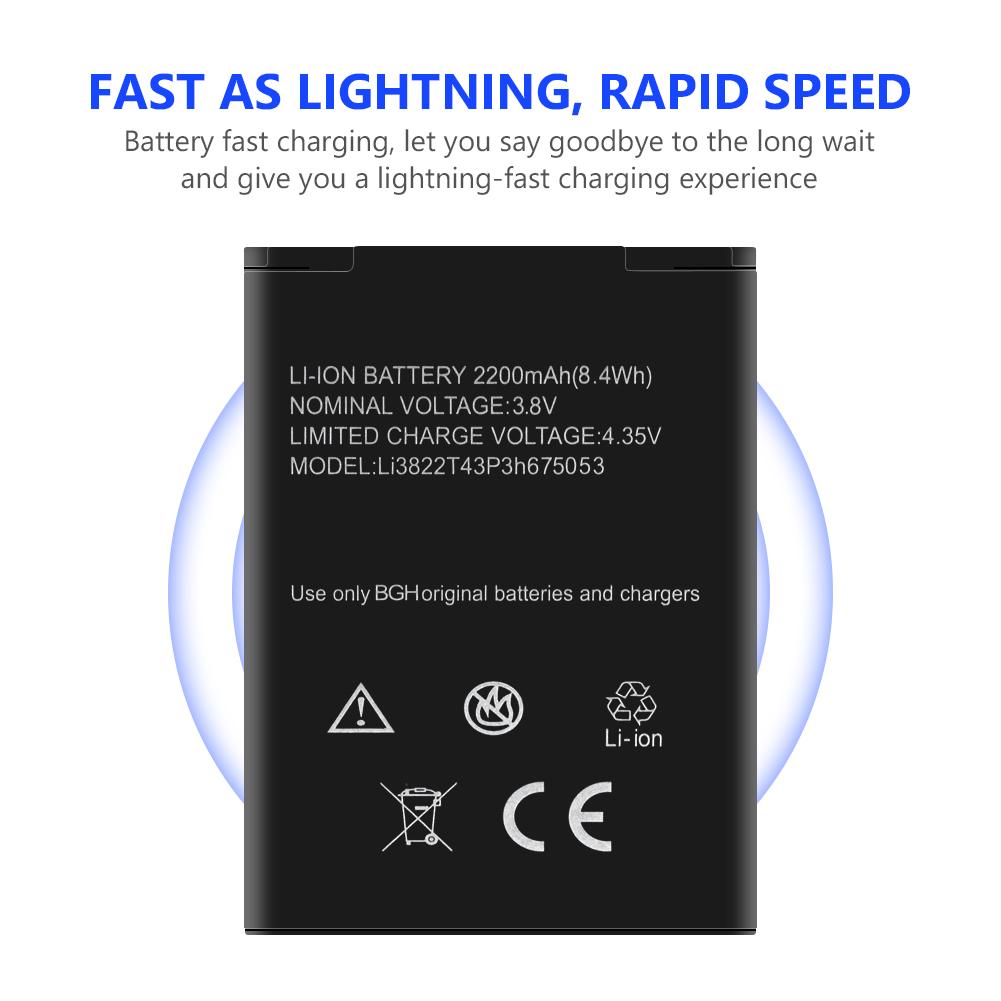 Buy 3.8V 2200mAh Replacement Smartphone Batteries Li-ion Battery For ...