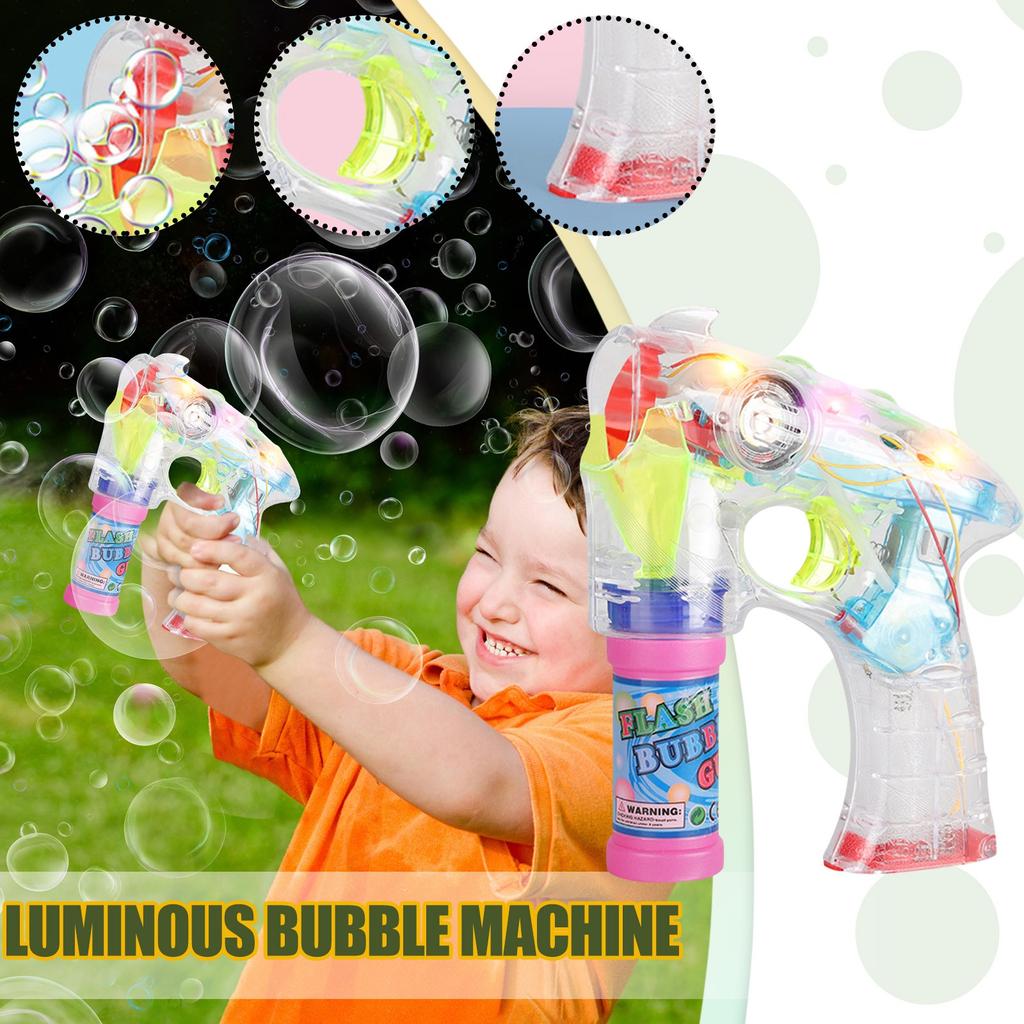 Buy Faye22 Porous Automatic Gatling Mechanical Dragon Bubble Machine ...