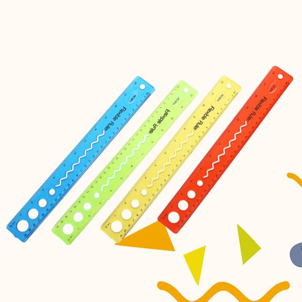 Buy Rulers Cute Practical Creative Stationery Rulers Flexible Rulers ...