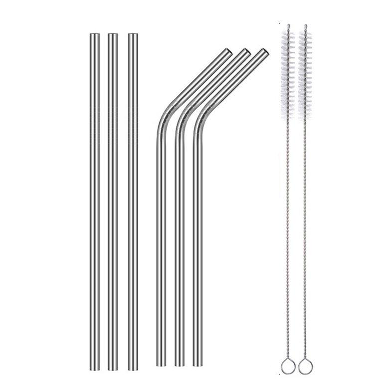 Buy SW 304 Stainless Steel Straws Color Metal Straws Creative Beverage ...