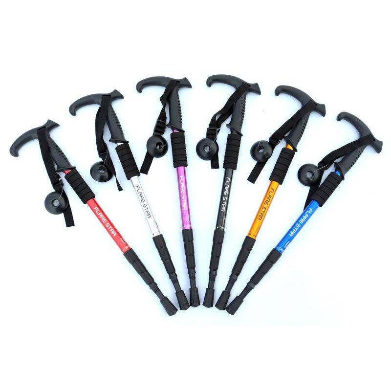 Buy Ultra Light and Ultra Short Climbing Stick Outdoor Telescopic ...