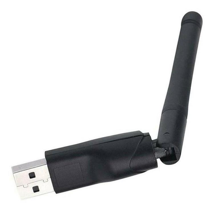 Universal Black Wireless USB Wifi Receiver PC Dongle LAN Adapter MT7601 ...