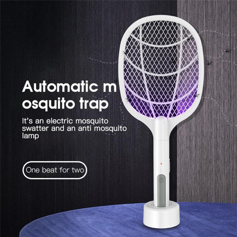 Buy Mosquito Killer Light Electric Mosquito Swatter Two-in-One USB ...