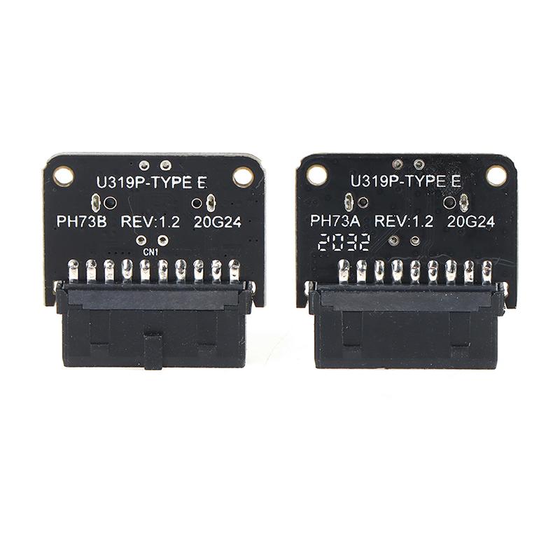 Buy Type C Usb3.1 Front Panel Usb 3.0 19 Pin To Type-E 20Pin Adapter ...