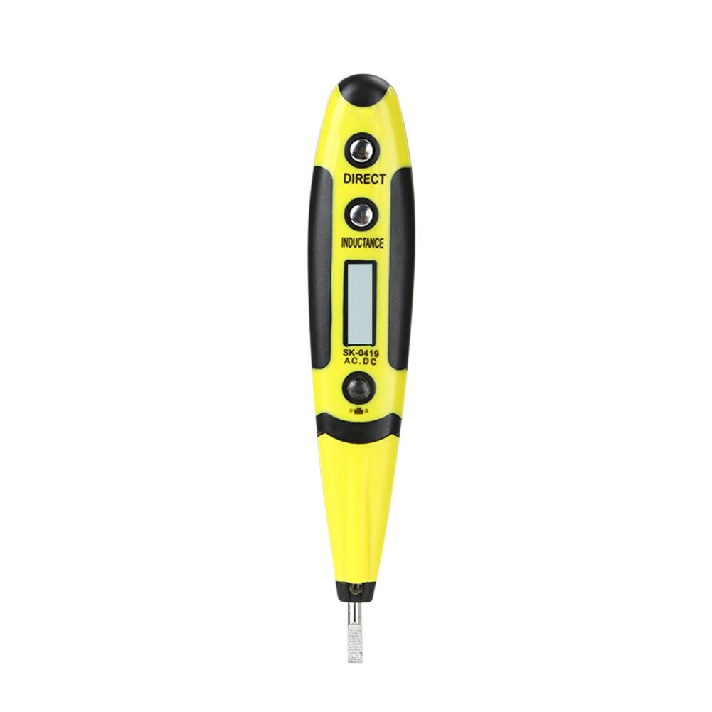 12 - 220V Measure Voltage Detector Test Pen Digital Electrical Multi ...