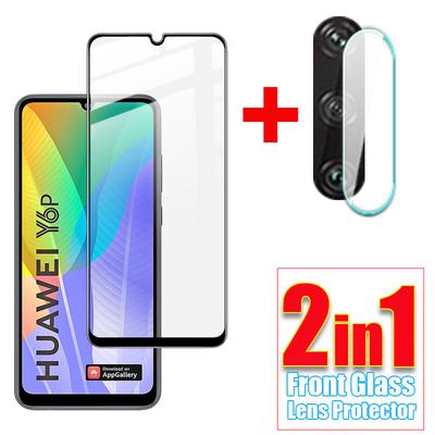 Vidrio templado para Huawei Y5P Y6P Y7P Y8P Y6S Y8S Y9S Protector de pantalla vidrio de ...