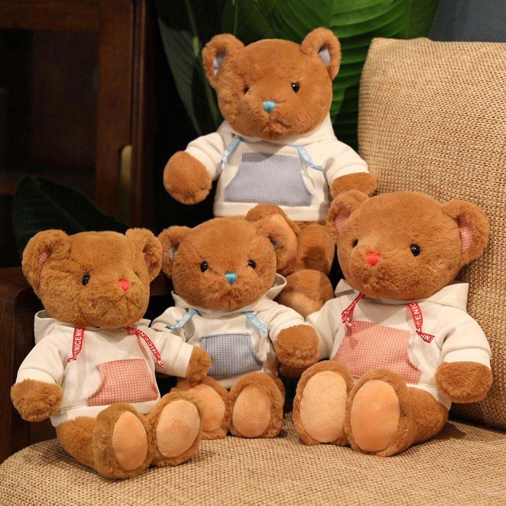 Buy Toy Children Gift Soft Pillow Bear Plush Doll Sweater Bear Plush ...
