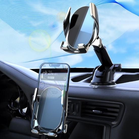 Buy Portable Car Phone Stand Rotatable Convenient Gravity Air Outlet ...