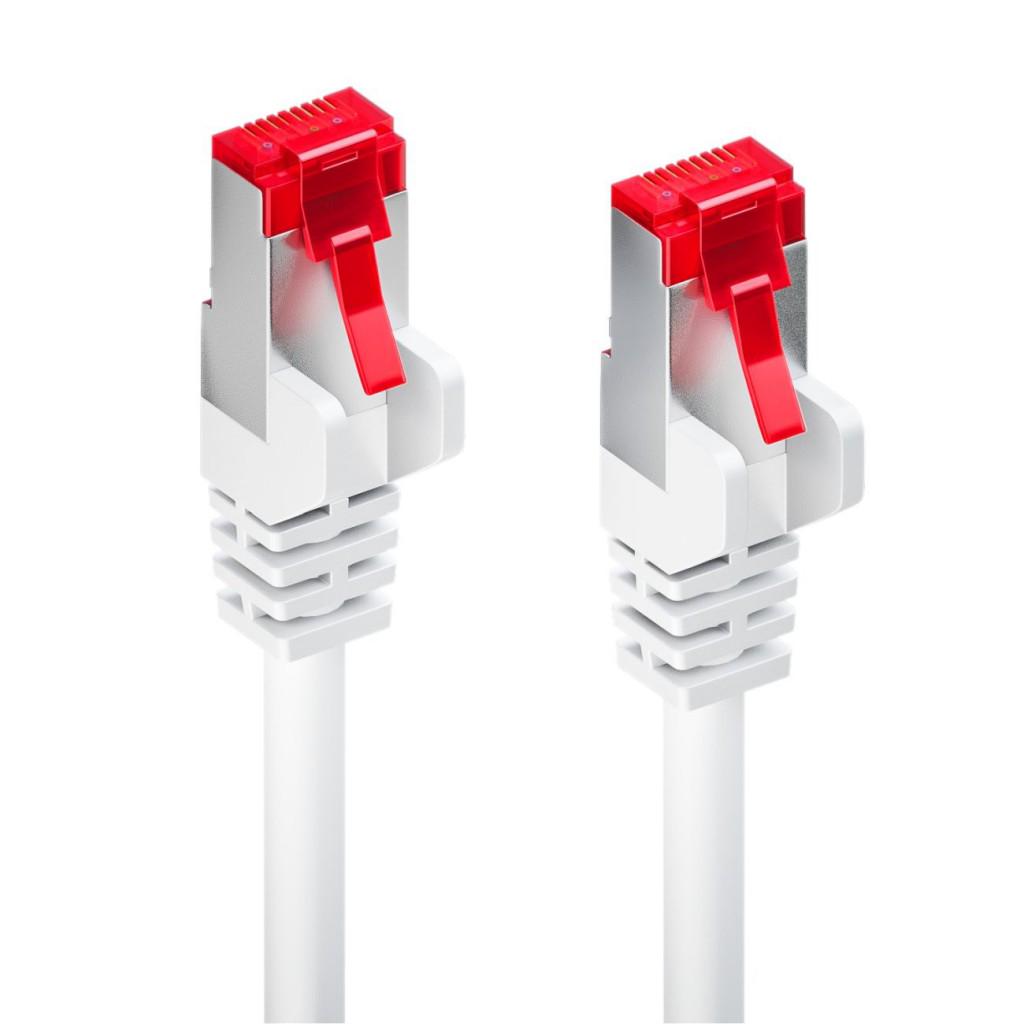 30m CAT6 Câble Réseau - Blindage PIMF S/FTP Cat-6 RJ45 Câble Ethernet ...