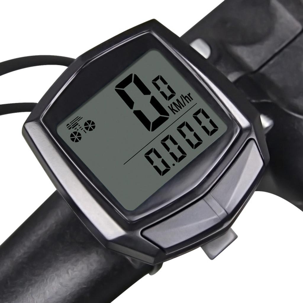 HBKS Bike Speedometer, Bicycle Speedometer Cycle Bike Odometer with LCD ...