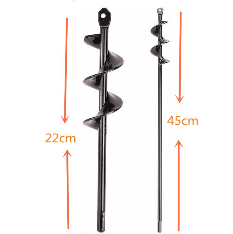 Cheap Horticultural Plant Drill Plant Flower Spiral Loose Soil Drill ...