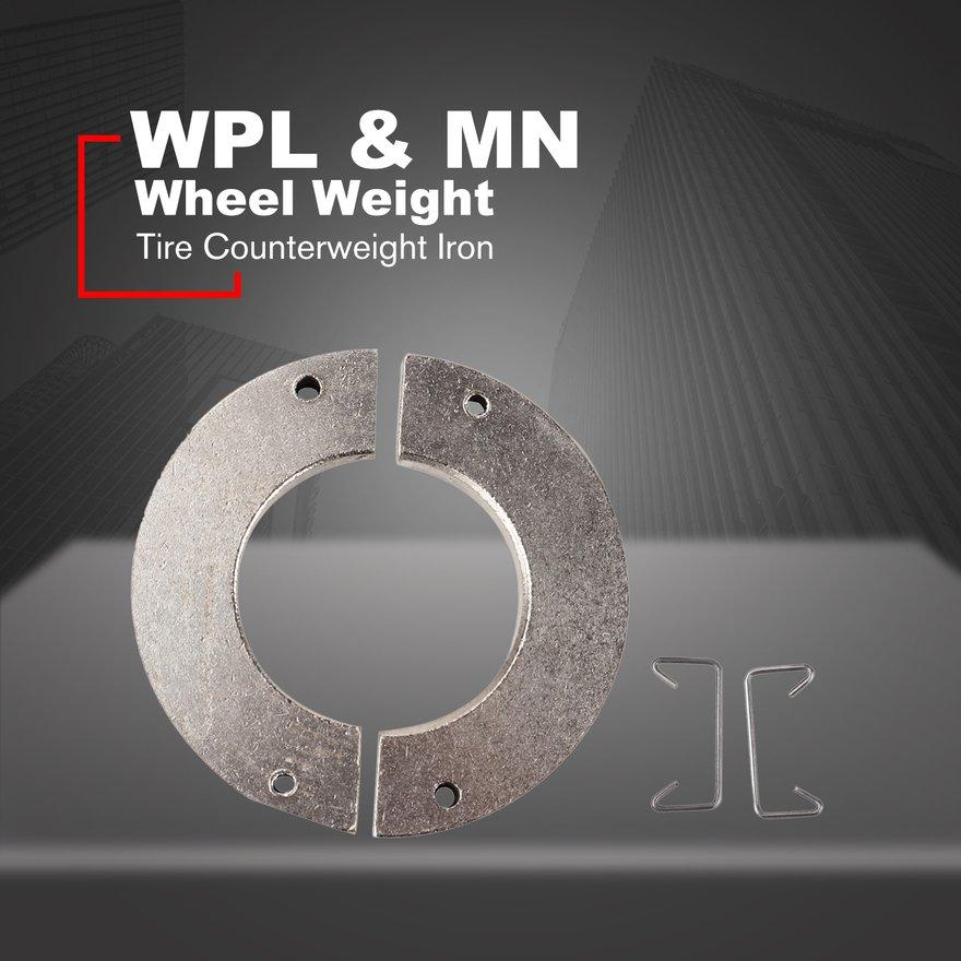 Buy GGHH Upgrade Metal Wheel Weight OP Tire Counterweight Iron For WPL ...